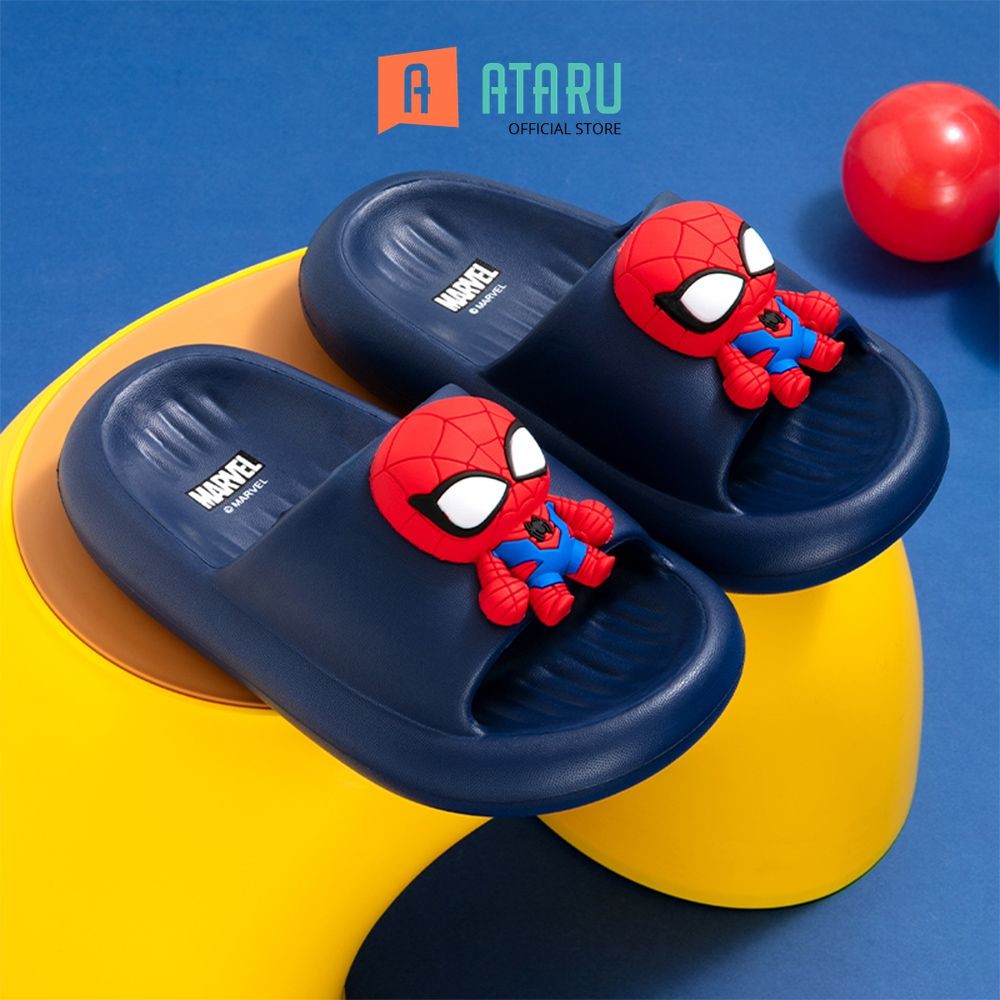 Jual Ataru Ukuran 33 Sandal Anak Slides Spiderman - Biru Tua Kid ...
