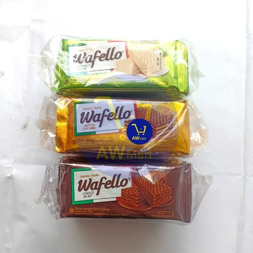 Jual WAFELLO WAFER ECER 1000 RENCENG ISI ( 10 SACHET X 17 GRAM ...