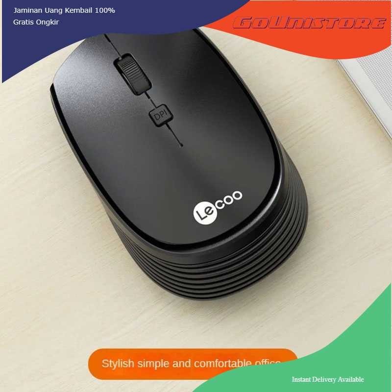 Jual Lenovo Lecoo Mouse Wireless Optical - WS202 | Shopee Indonesia