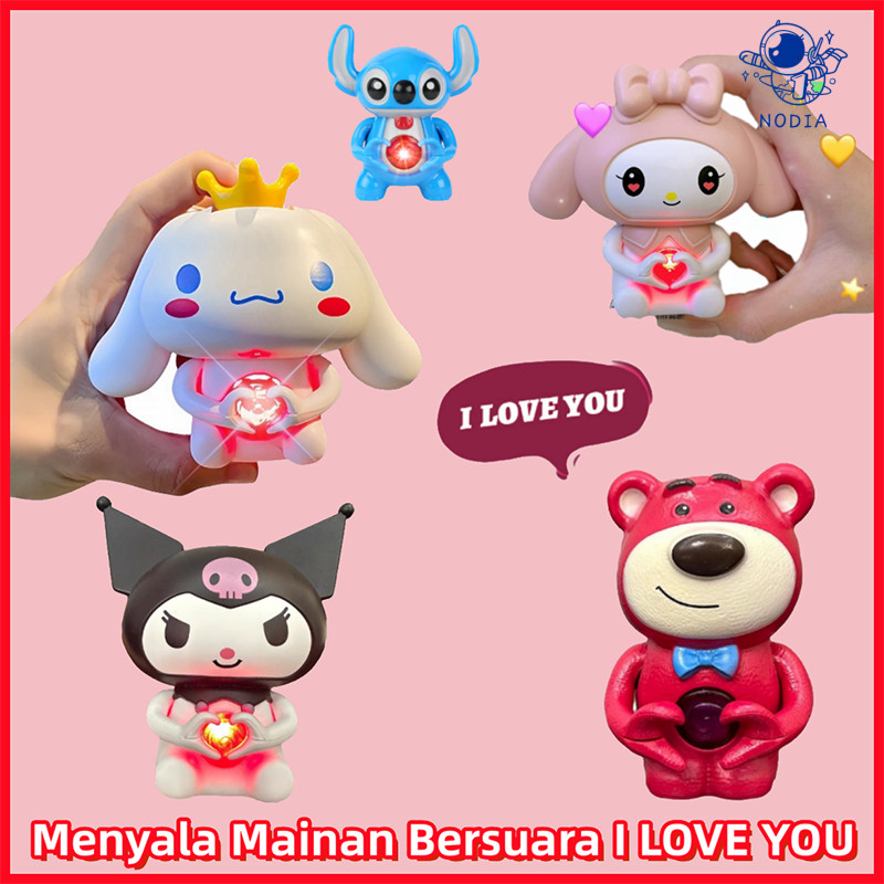 Jual Nodia Ready Versisuara I Love You Menyala Mainan Bersuara ...