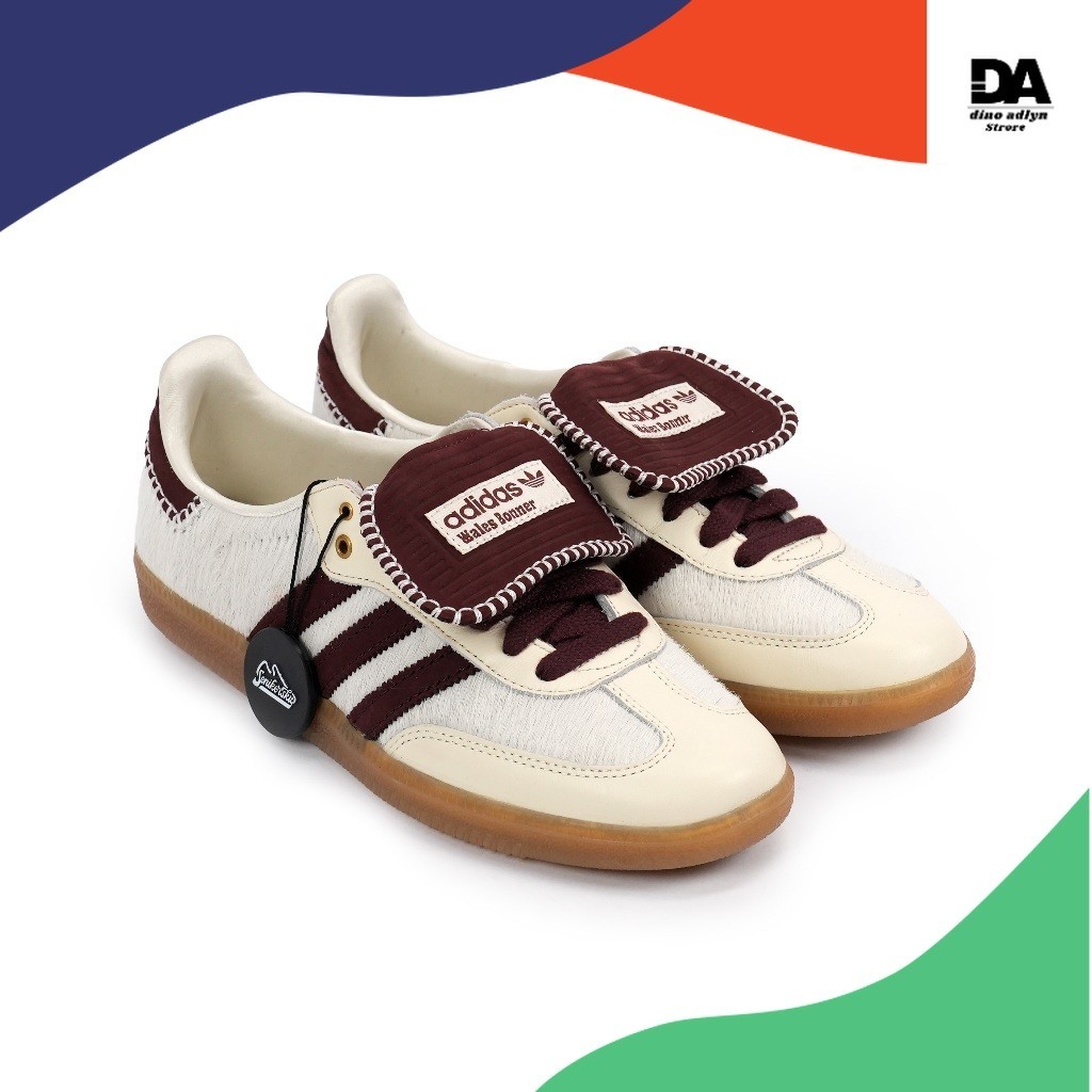 Jual Sepatu Terkini / Adidas Samba Pony Tonal Wales Bonner Cream White ...