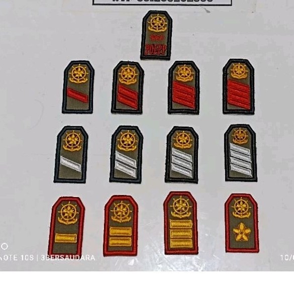 Jual Pangkat POL PP 3D (1psang) | Shopee Indonesia