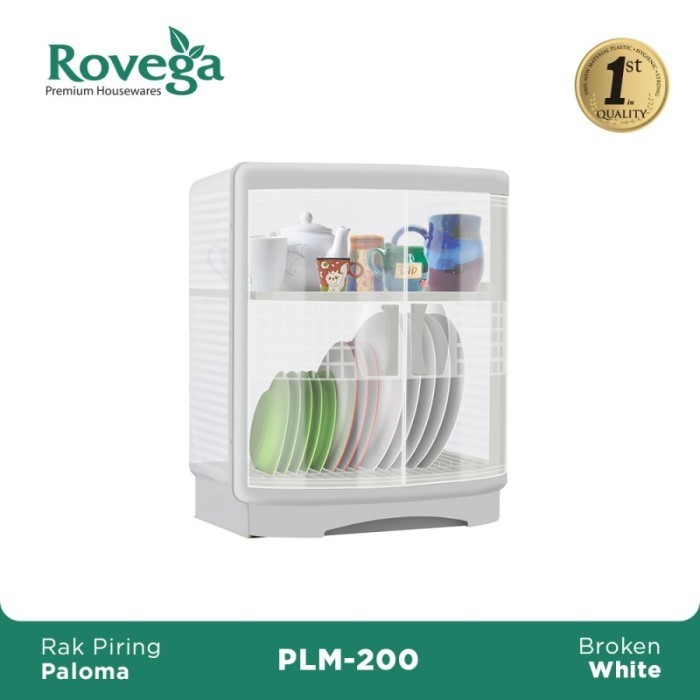 Jual Rak Garpu Sendok Tempat Taruh Piring Tertutup Plastik Rovega Tebal ...
