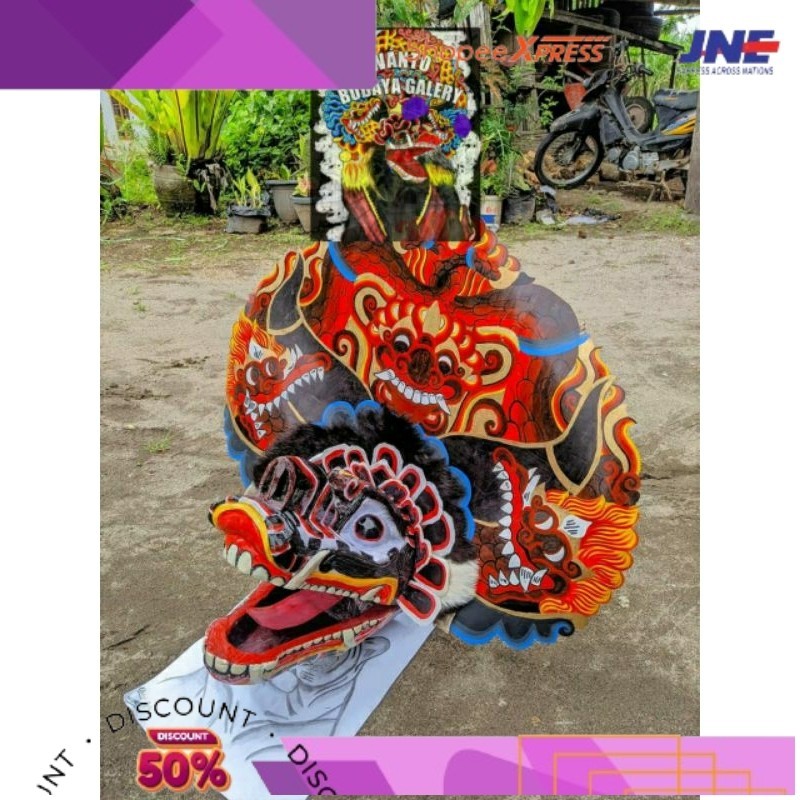 Jual PROMO COD BARONGAN TELON Full Kayu Jamang cat air brush set kemul ...