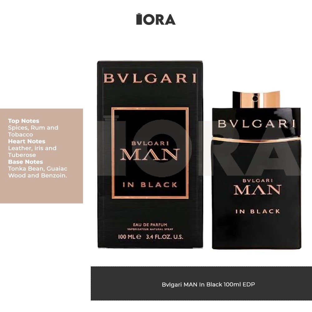 Jual BVL**** MAN In Black 100ml Eau De Parfum - Parfum Original ...