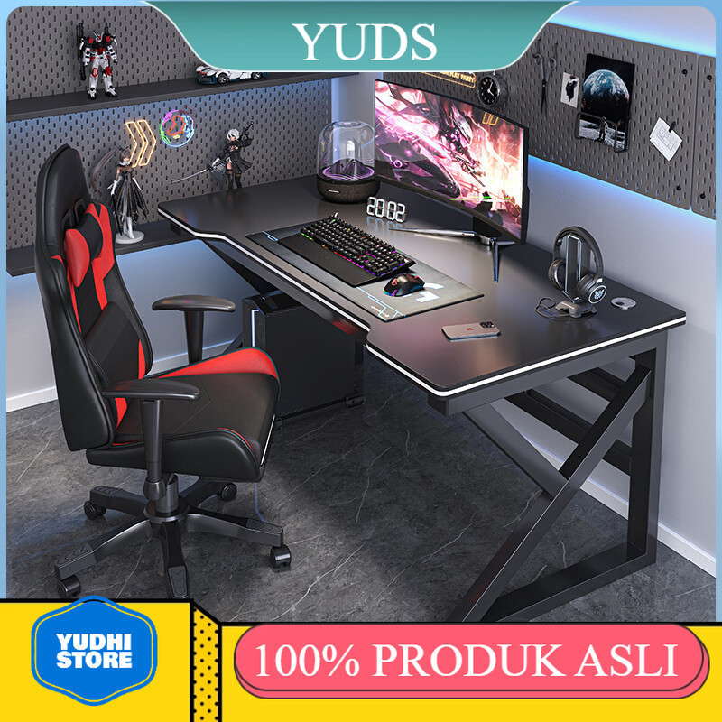 Jual YS 140cm Meja Gaming Meja Komputer Meja Ker | Shopee Indonesia