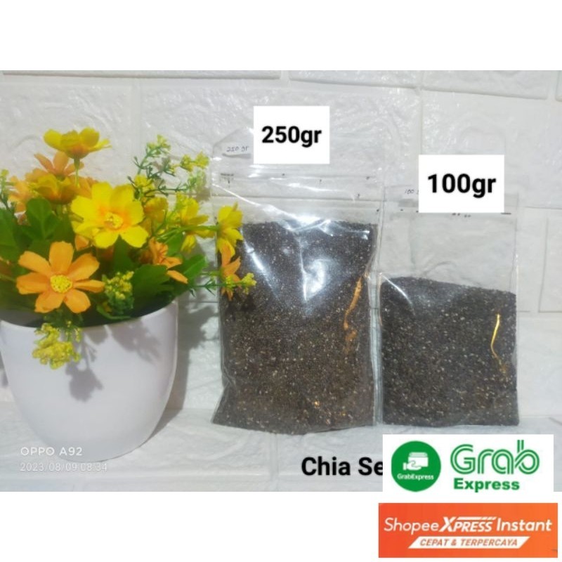 Jual CHIA SEED ORGANIK | Biji cia seed | Minuman chia seed | Shopee ...