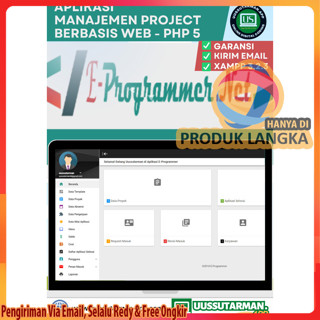 Jual Jual Aplikasi Pemesanan Project Program Berbasis Web - Codeigniter Optimal di 2024 | Shopee ...