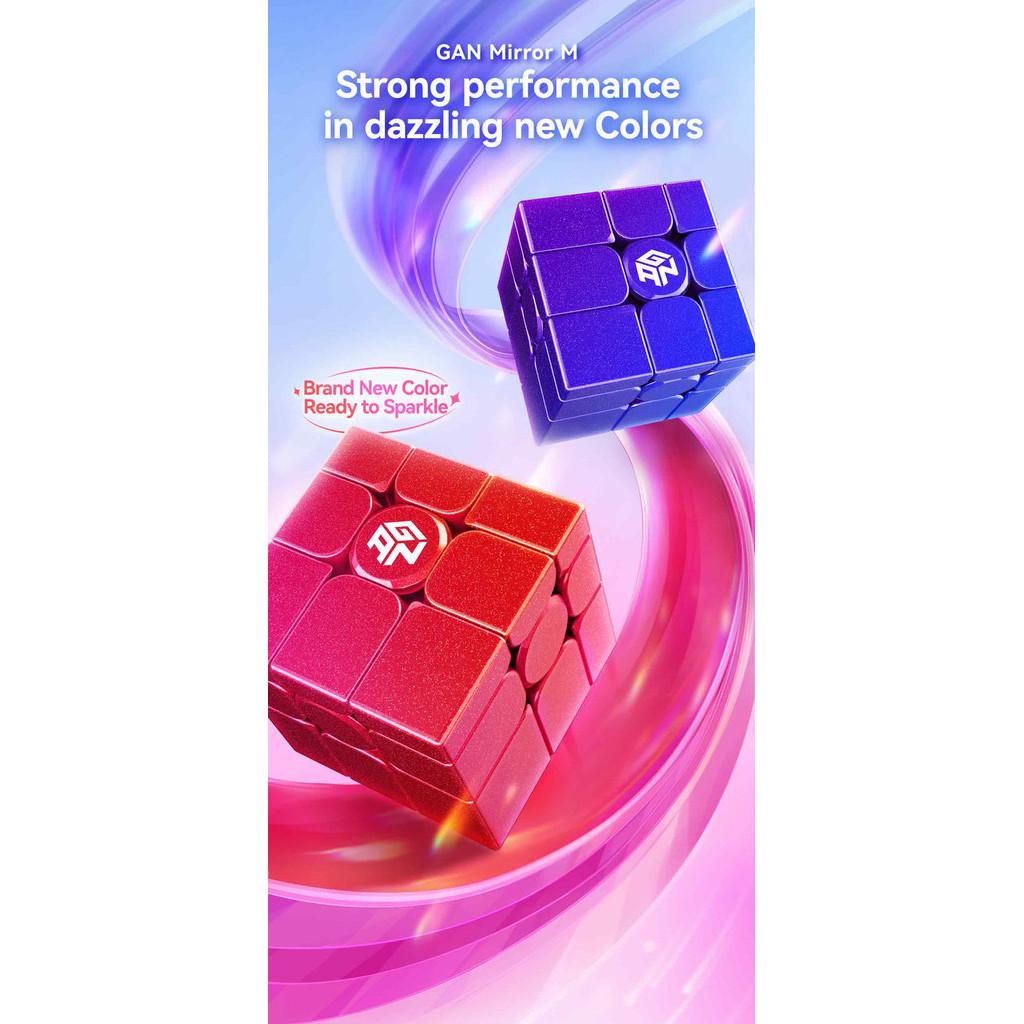 Jual Cube GAN mirror M 3x3 UV Coated original | Shopee Indonesia