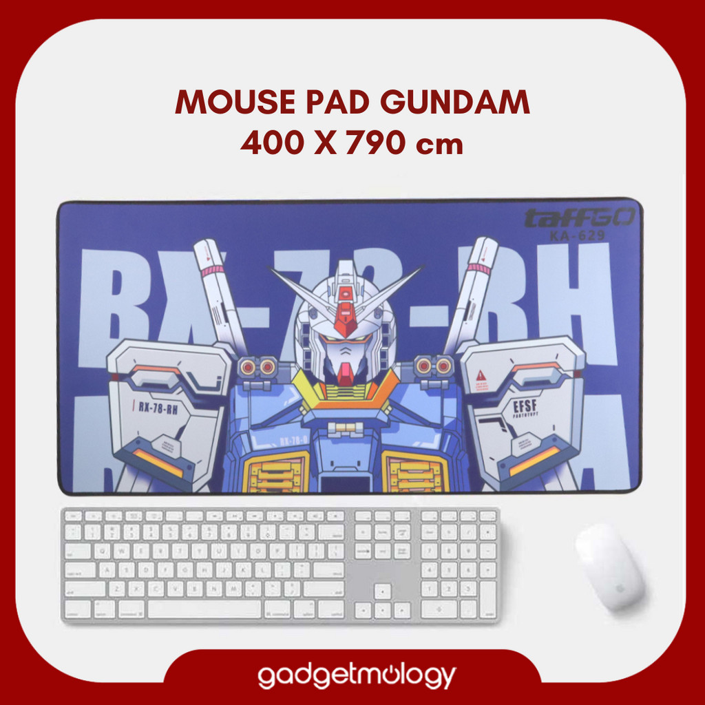 Jual Taffgo Mouse Pad Gundam Gaming XL Desk Mat 790 x 400 x 2 mm Alas ...