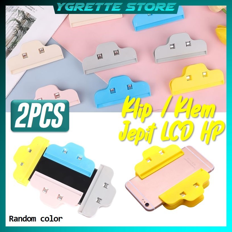 Jual Ygrette Dapat 2pcs Alat Bantu Penjepit Lcd Hp Klem Clip Alat Bantu Jepit Jepitan Lcd