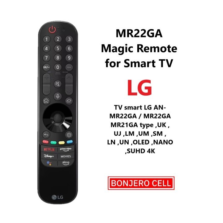 Jual Magic Remote MR 22 TV Smart LG AN-MR22GA MR22GA MR21GA | Shopee ...