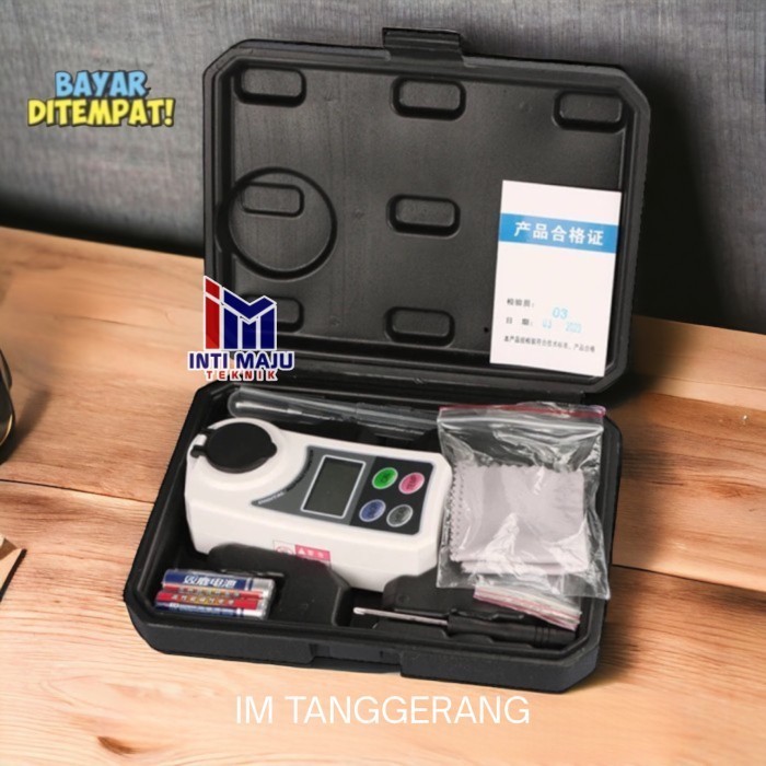 Jual Digital Refractometer 2in1 Sugar 55% Food Brix Salinity Sugar ...