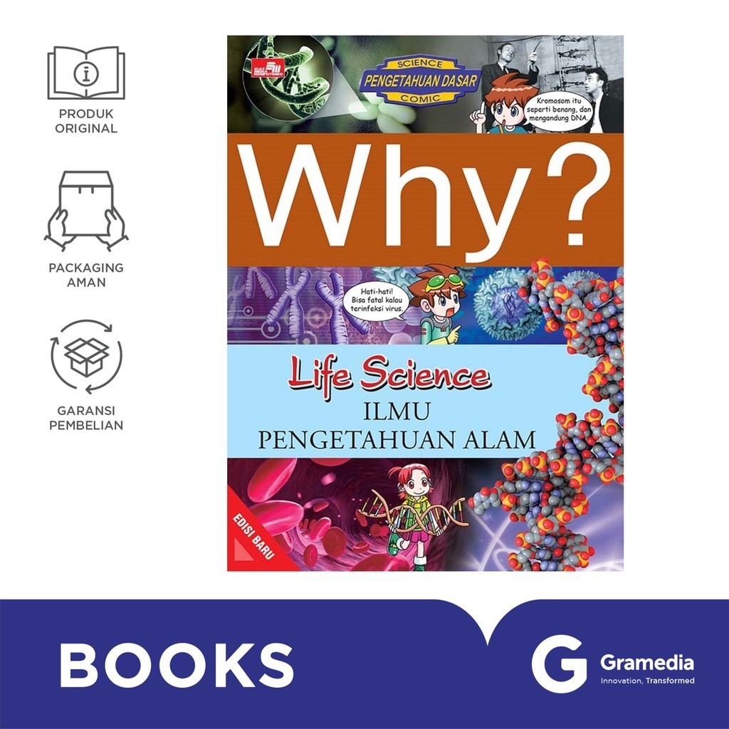 Jual Buku Why? Life Science - Ilmu Pengetahuan Alam (Edisi Baru ...