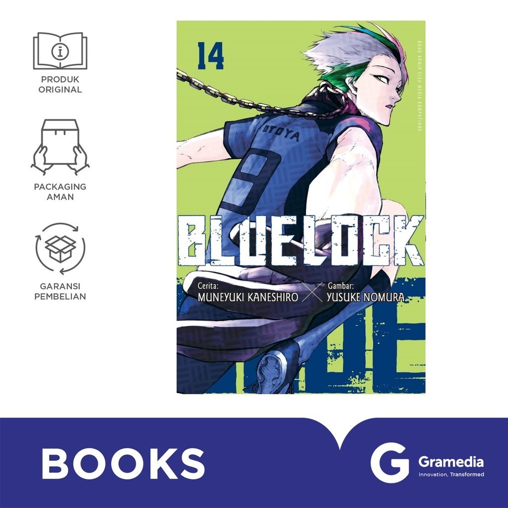 Jual Komik Blue Lock 14 (Muneyuki Kaneshiro,Yusuke Nomura) | Shopee Indonesia