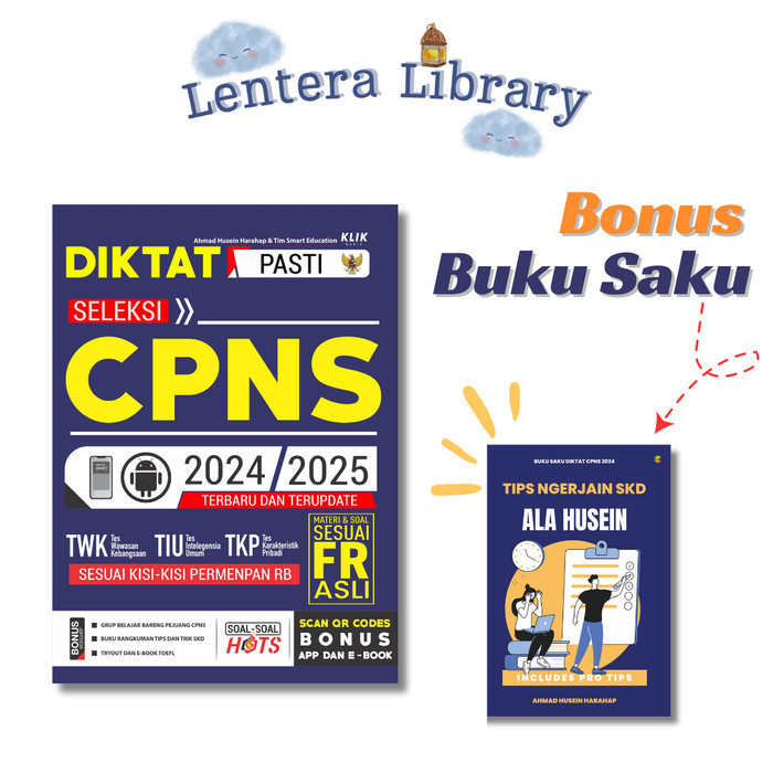 Jual Buku Best Seller - Diktat Pasti Tes Seleksi Asn Cpns 2024/2025 - C ...