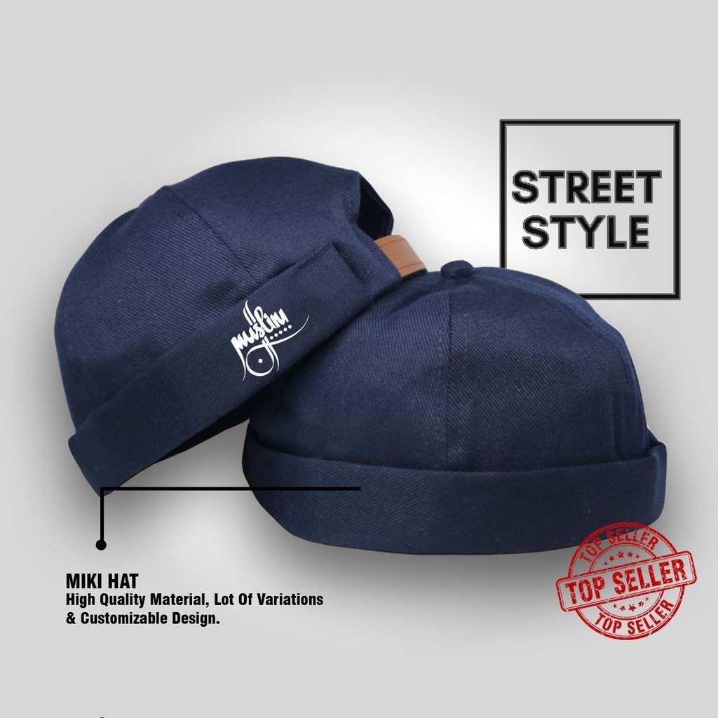 Jual Import Quality TOPI MIKI HAT MURAH PECI MIKI MUSLIM TOPI PECI ...