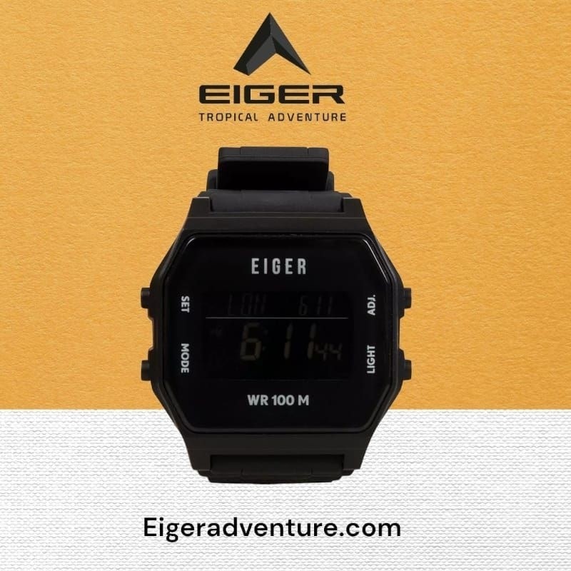 Jual EIGE R PROVO WATCH JAM TANGAN BLACK HITAM | Shopee Indonesia