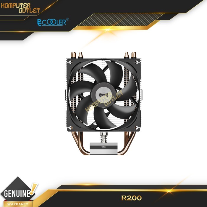Jual PCCooler RT200 Single Tower Fan | PC Cooler High Performance Air ...