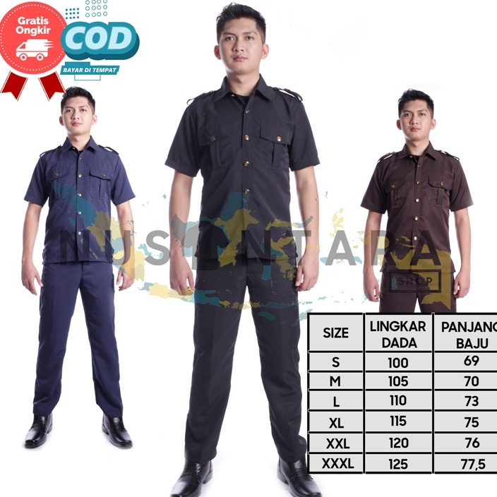 Jual Seragam Satpam 2024 Terlengkap & Harga Terbaru Juni 2026 | Shopee ...