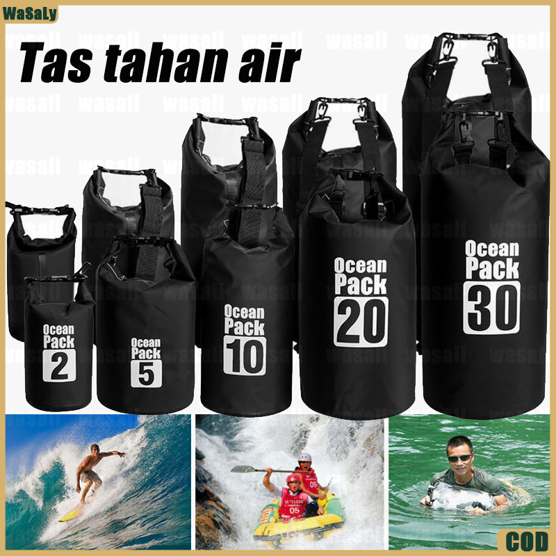 Jual 10/5/2 Liter Ocean Pack Drybag Tas Water Proof Ukuran Besar Perlengkapan Renang Arung Jeram ...