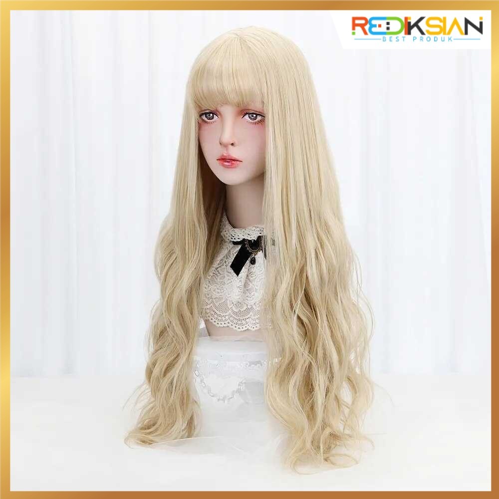 Jual Rambut Palsu Panjang Dan Cantik Ala Korea Cocok Untuk Cosplay ...