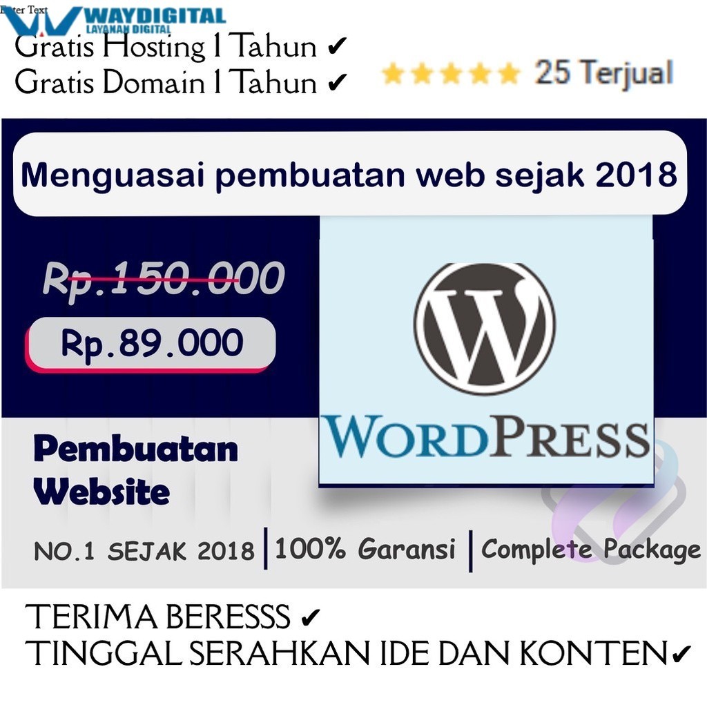 Jual Jasa pembuatan website profesional (GRATIS HOSTING DAN DOMAIN !! untuk Company profile ...