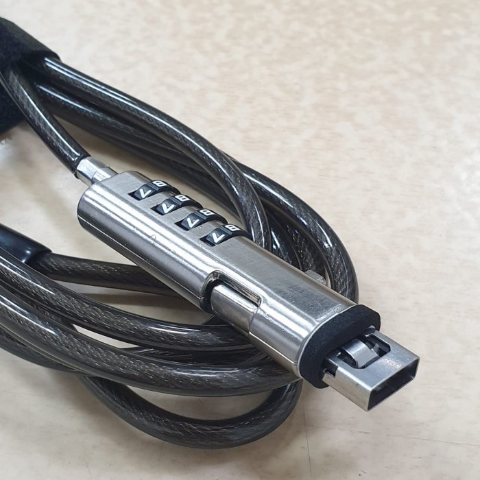 Jual Notebook Security Lock / Kunci notebook USB LU-201 Pin Panjang 1 ...