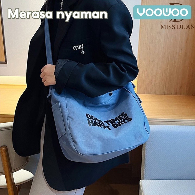 Jual YooWoo Tas Selempang Wanita / Tas Slempang / Shoulder Bag Korean ...
