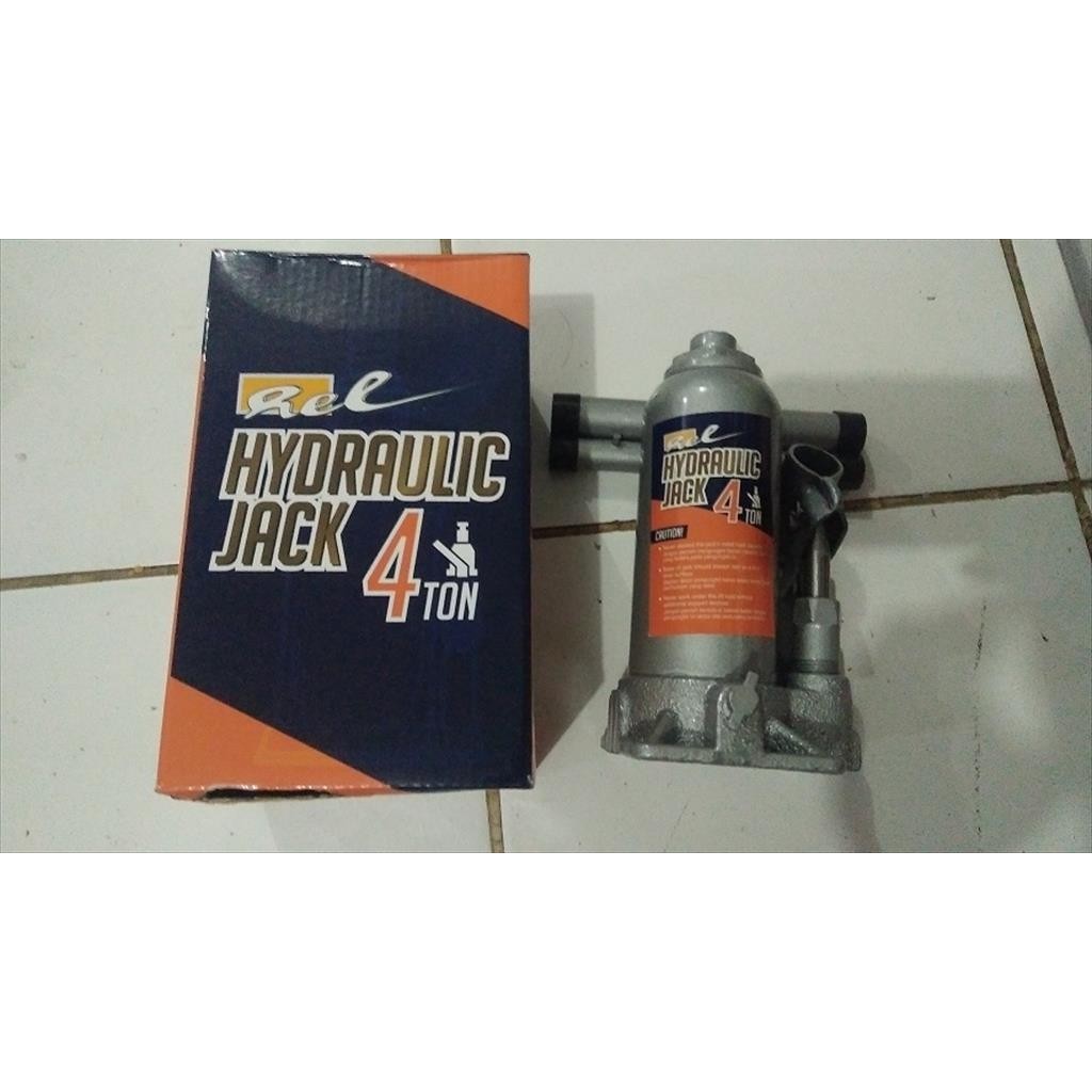Jual Dongkrak Botol Hidrolik Hydraulic Jack 4 Ton Rel | Shopee Indonesia