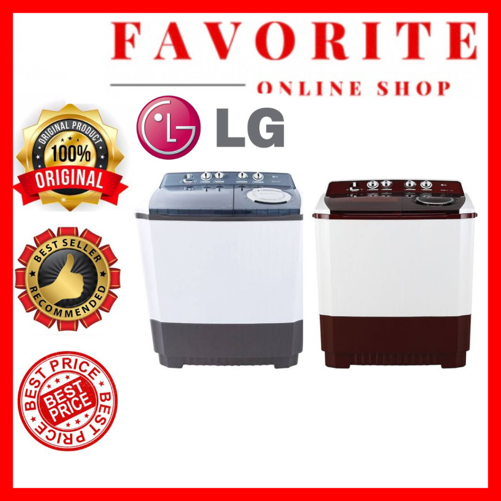 Jual MESIN CUCI LG P9050R 9 KG 2 TABUNG 9050R MESIN CUCI 2 TABUNG LG ...