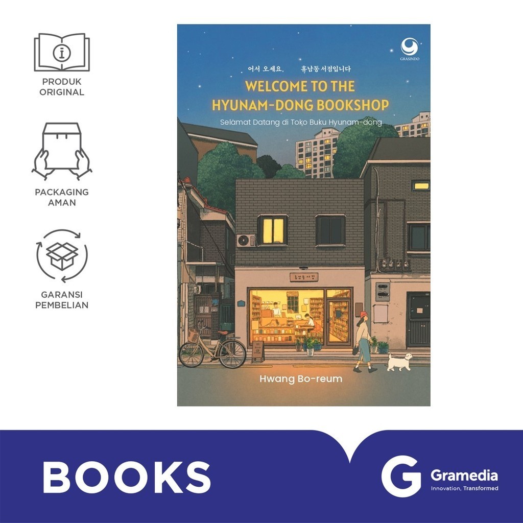 Jual Welcome To The Hyunam-Dong Bookshop : Selamat Datang di Toko Buku Hyunam-Dong (Hwang Bo ...