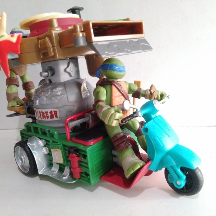 Jual Teenage Mutant Ninja Turtle : Pizza Thrower playset 2nd | Shopee ...
