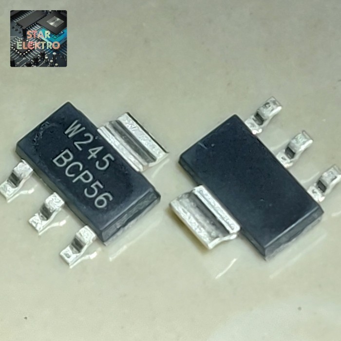 Jual 2 Buah 2Pcs BCP56 Sot-223 SMD BCP 56 BCX56 BC56PA Transistor 1A ...