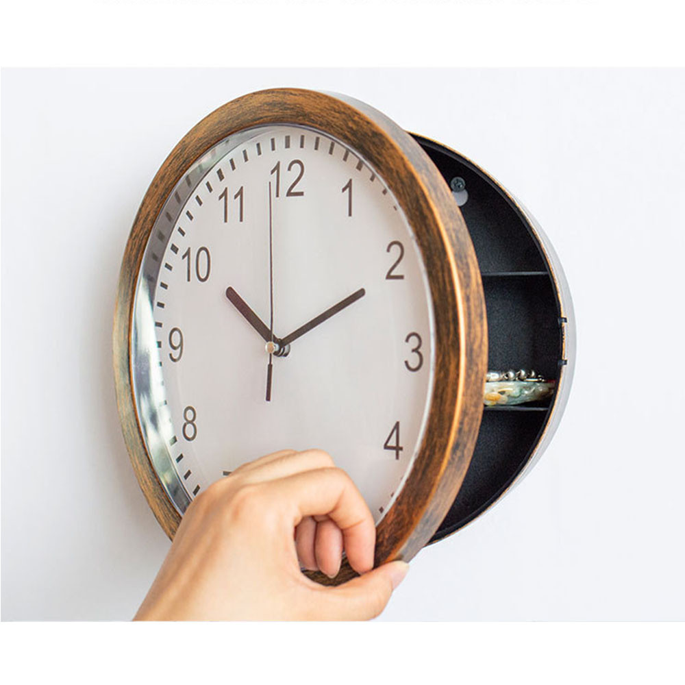 Jual SAFE WITH HIDDEN PLACE - Jam Dinding Brankas Safety Box Safe Clock ...