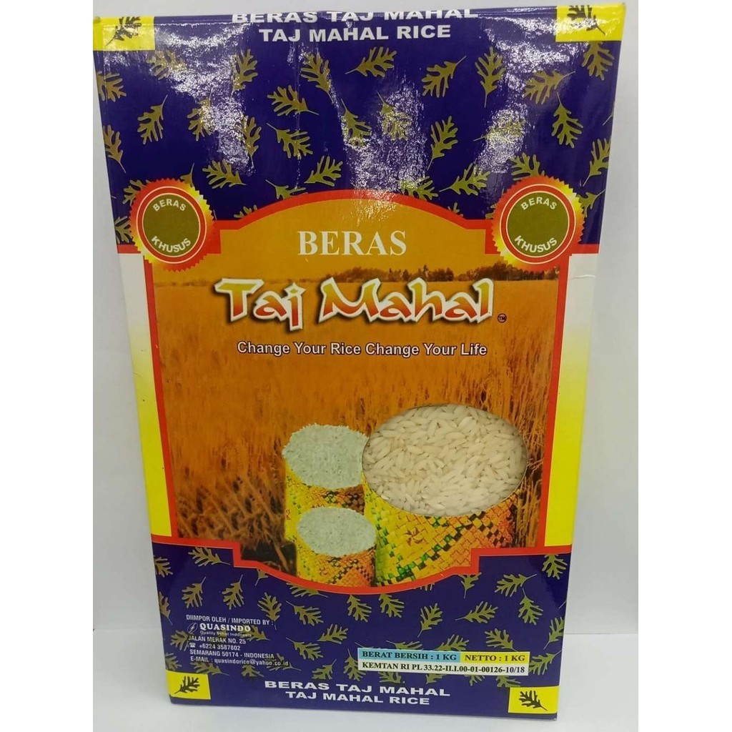 Jual TAJ MAHAL PONNI RICE 1 KG | Shopee Indonesia