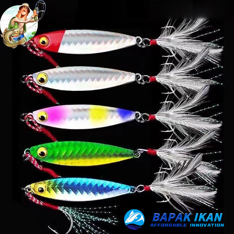 Jual Bapak Ikan 7g/10g/15g/ Umpan Mancing Ikan Spinner Balancer Fishing Lure Metal Spoon Bionic ...