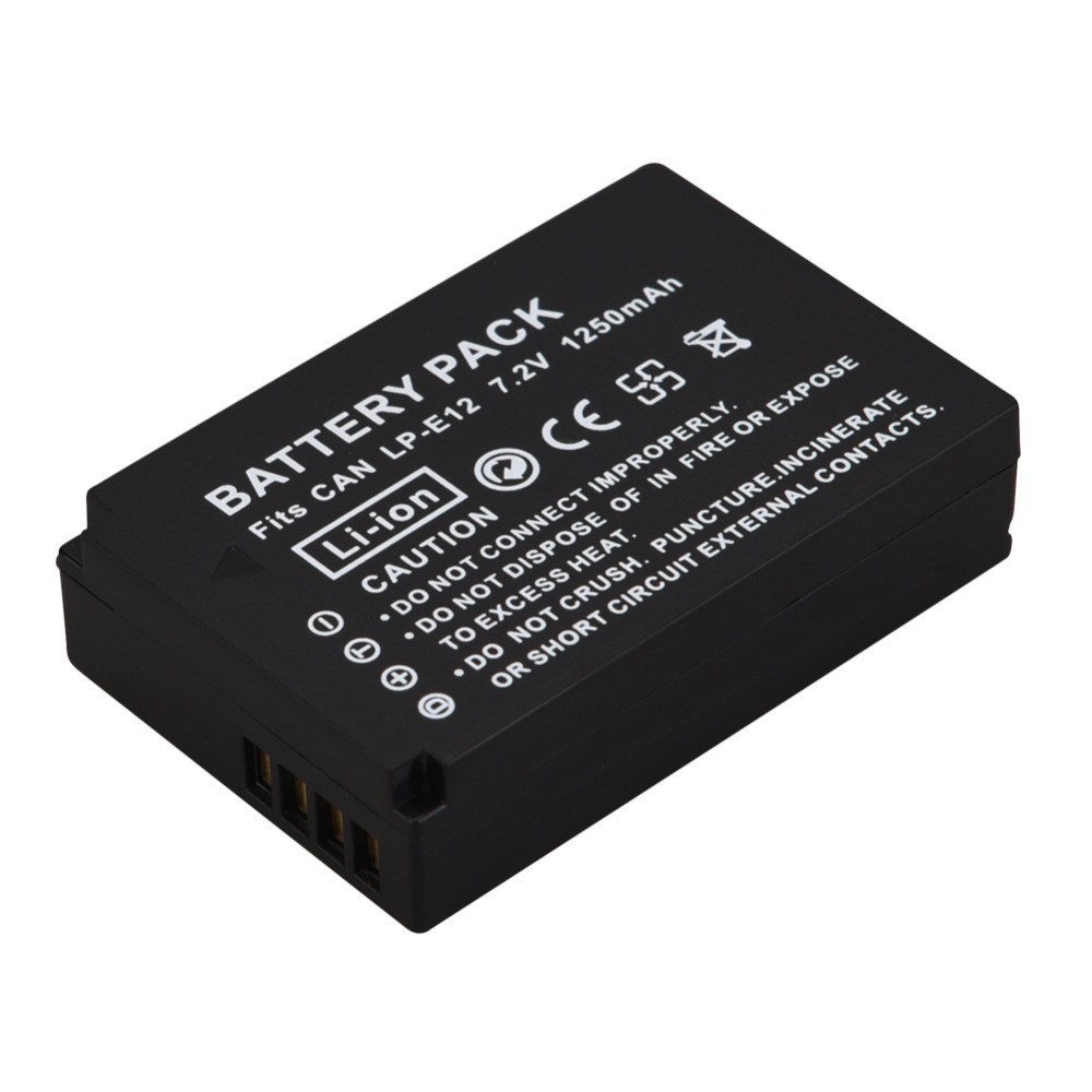 Jual Baterai Camera Canon LP-E12 1250mAh (OEM) | Shopee Indonesia
