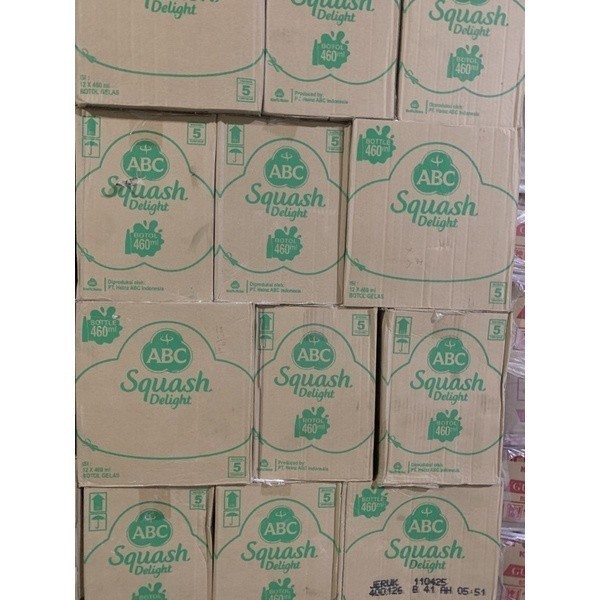 Jual Sirup ABC Squash Delight Orange cuma jeruk 1 dus isi 12 botol x ...