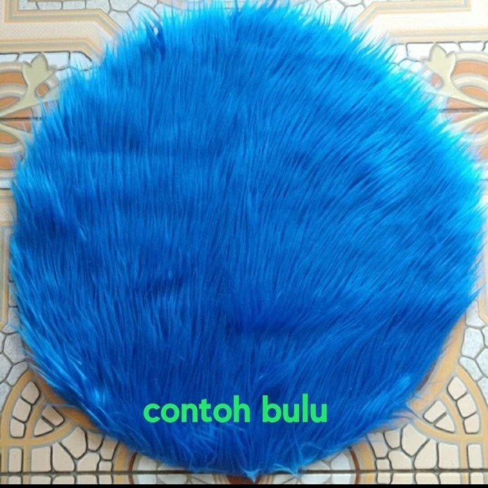 Jual Karpet lantai Karpet bulu rasfur size 200 X 160 TEBAL 5 CM abu abu ...