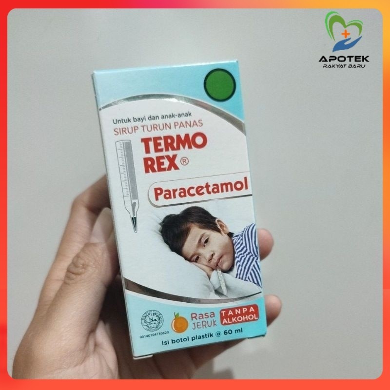 Jual TERMOREX dan TERMOREX PLUS sirup 60ml Obat Penurun Demam Anak RASA ...