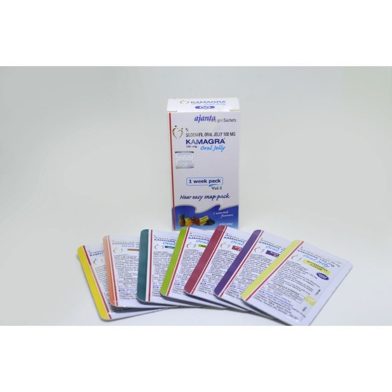 Jual NEW ASLI KAMAGRA ORAL JELLY 100MG 7 SACHET ASLIJAMINAN ...