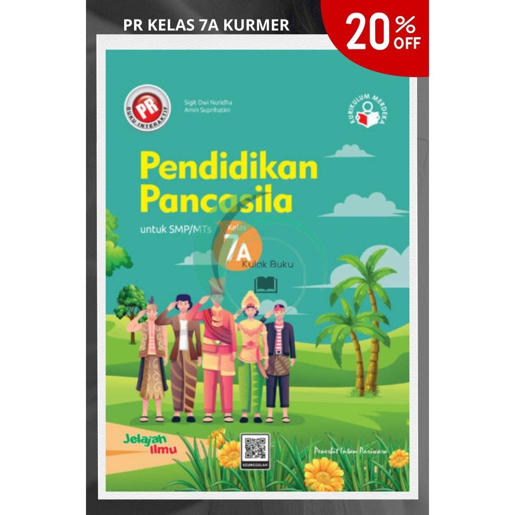 Jual BUKU PR PKN SMP KELAS 7 SEMESTER 1 KURIKULUM MERDEKA BELAJAR INTAN ...