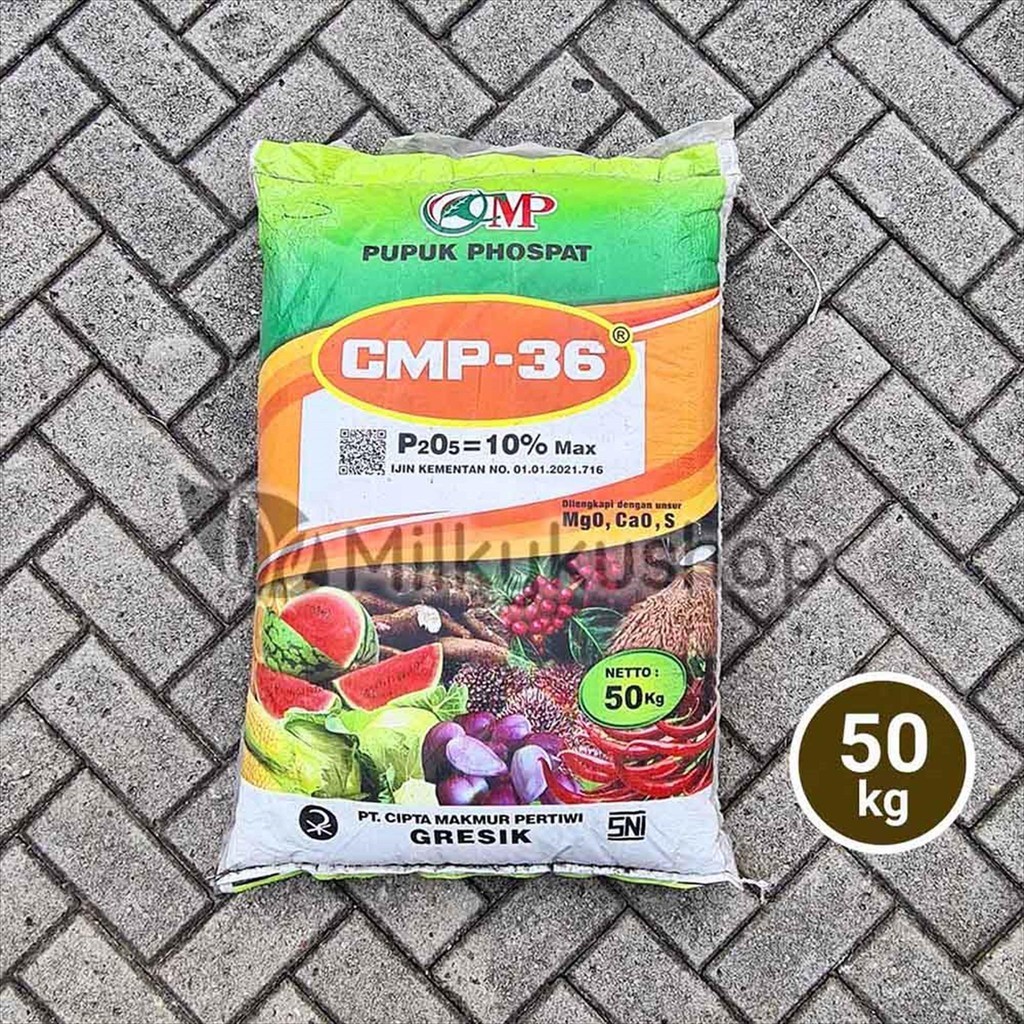 Jual PUPUK CMP CMP-36 10% ISI 50 KG PHOSPAT KEMASAN PABRIK VIA CARGO | Shopee Indonesia