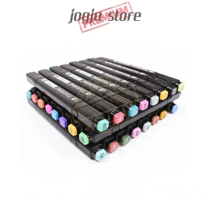 Jual Spidol Dual Side Tip Spidol Gambar-Sketsa Fine Art Marker 30 Pcs ...