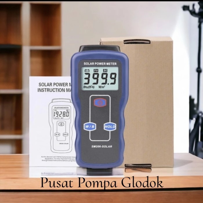 Jual Solar Power Tester SM-206 Sun Light Radiation Meter SM206 Matahari ...