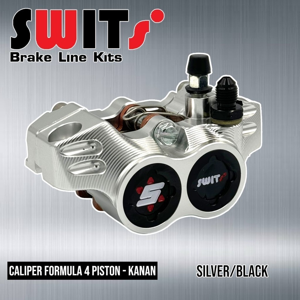 Jual Kaliper SWITS FORMULA COIN 4 Piston KANAN Full Aluminium CNC ...