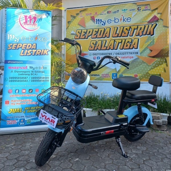Jual RAMADHAN SALE RHAMADAN SALE sepeda listrik viar u3 - Biru | Shopee ...