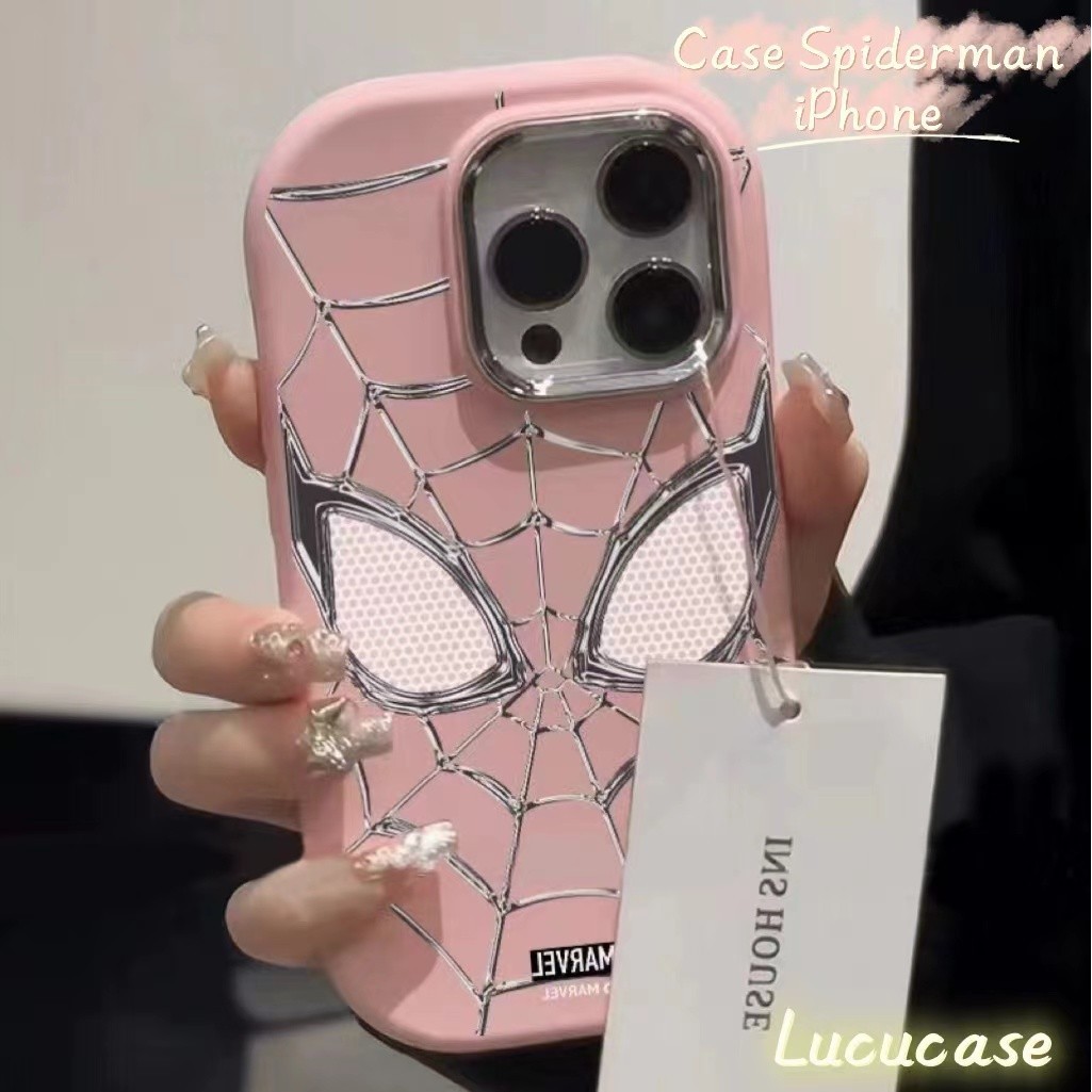 Jual 【Buy 2PCS Ini 22RB】Lucucase Soft Keperakan Case Spiderman Lucu ...