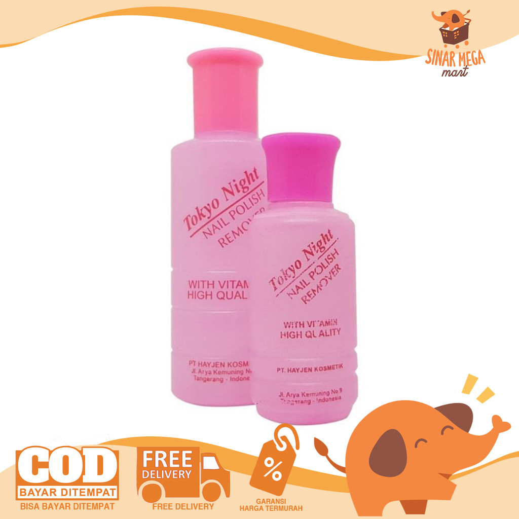 Jual TOKYO Night Nail Polish Remover 76ml Acetone - Aseton Pembersih Kutek Kuku | Shopee Indonesia